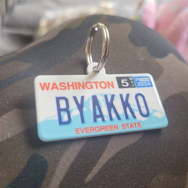 Texas Driver Dog Id Tag Personalized License, Durable Dog Tag, Double ...