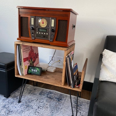 MCM Table for Record Player Stand - Etsy