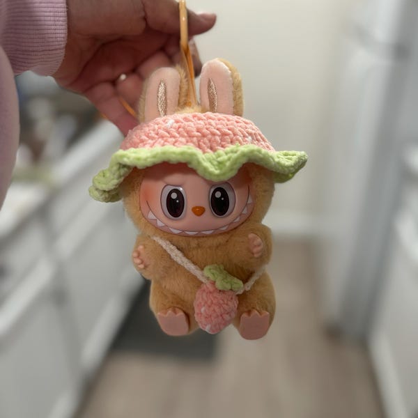 Crochet Smiski Froggy and Chick Hats | Adorable Accessories for Smiskis ...