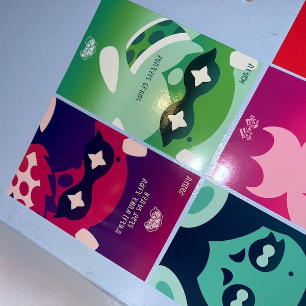 MINI Prints (4 X 6 INCH) - Splatoon Hotlantis IDL Posters Squid Sisters ...
