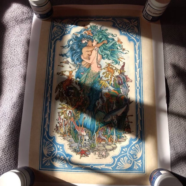 The Sea Princesses Mermaid Lovers Lesbian Mermaids Queer