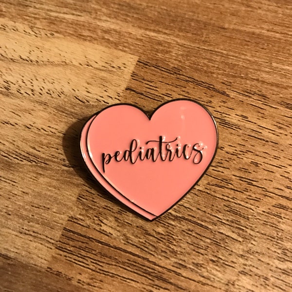 Pediatrics Enamel Pin - Etsy