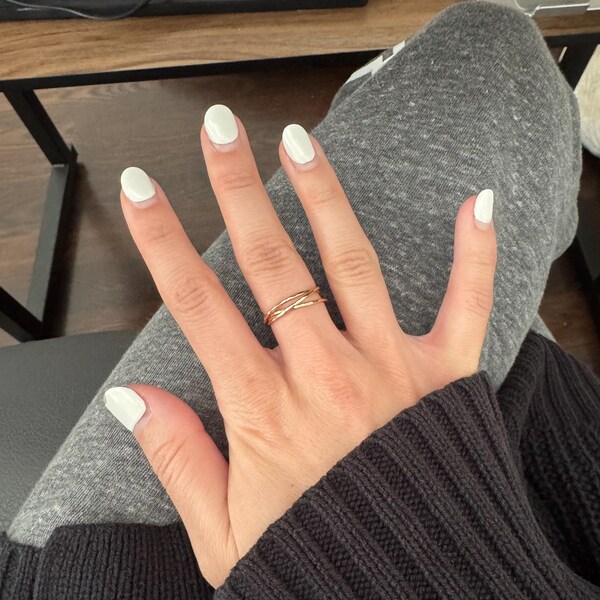 Sterling Silver Star Ring- Minimalistic Star Ring- Stackable Rings- Dainty Star Ring- Silver ...