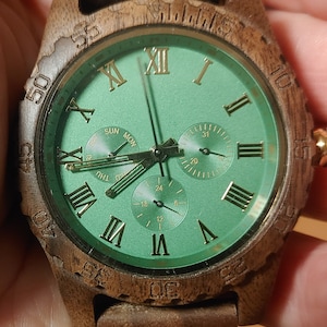 Men's Wood Watch, Engraved Watch, Anniversary Gift for Him ...