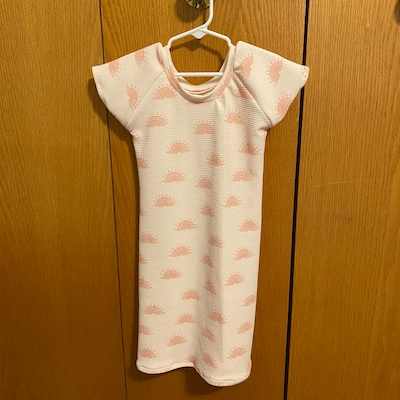 Girls Knit Nightgown Pdf Sewing Pattern, Pajamas Pdf Sewing Pattern ...