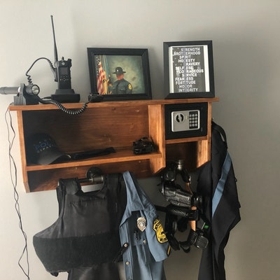 Wall Mounted Equipment Rack - Etsy