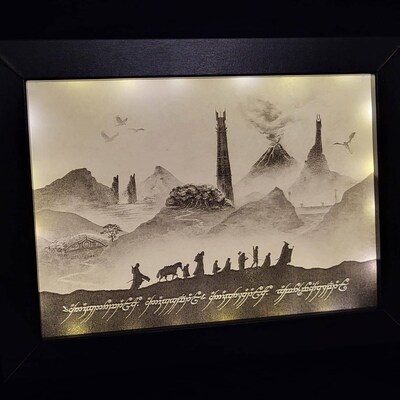 Stranger Things Decor Stranger Things Shadow Box Halloween Decor ...