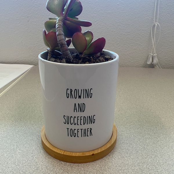 Happy Retirement Gifts for Women Coworker, Succulent Plant Pot ...