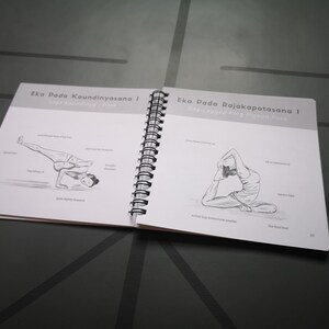 Yoga Book Yoga Pose Manual Yoga Poses Yoga Position Yoga Gifts Yoga ...