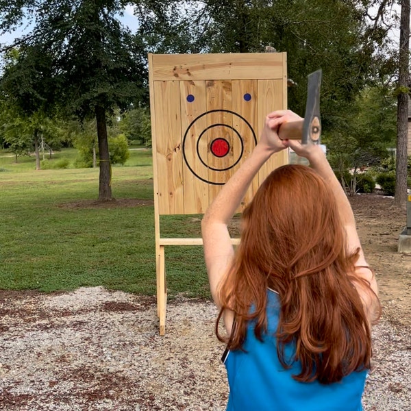 Axe Throwing Target Stencil, Stencil Only No Wood! - Etsy