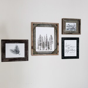 11 X 14 Shotgun Frame Rustic Barnwood Barn Wood Frame | Etsy