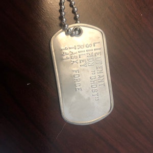 Simon 'ghost' Riley US Military Dog Tag Set - Etsy