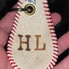 Personalized Hand Made Baseball Key Chain - Etsy