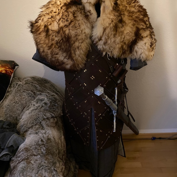 Woven Leather Armour - Etsy