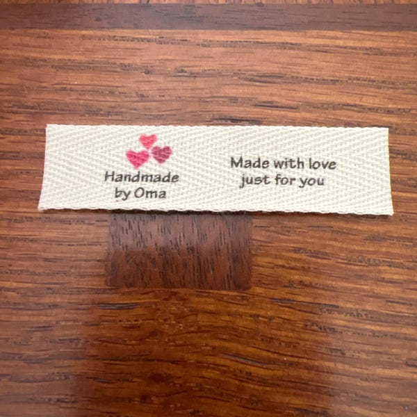 Personalized Labels for Handmade Items. - Etsy