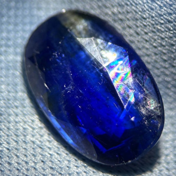 Natural Oregon Sunstone, Oval Shape Faceted Gemstone, 1.2 Cts 9x6x4.5mm ...