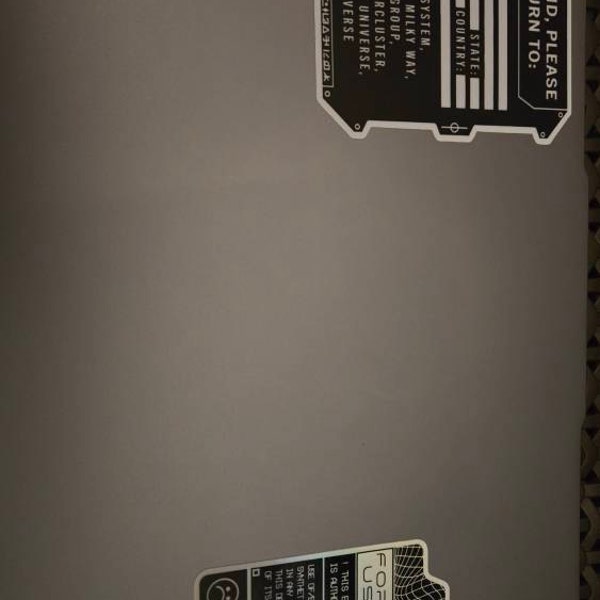 Anti-a.i. (ish) Holographic Vinyl Decal - Cyberpunk Laptop Sticker ...