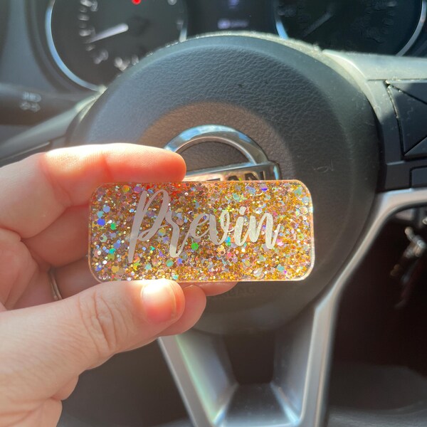 Glitter Name Badge|glitter Name Pin|glitter Name Tag|custom Name Tag ...