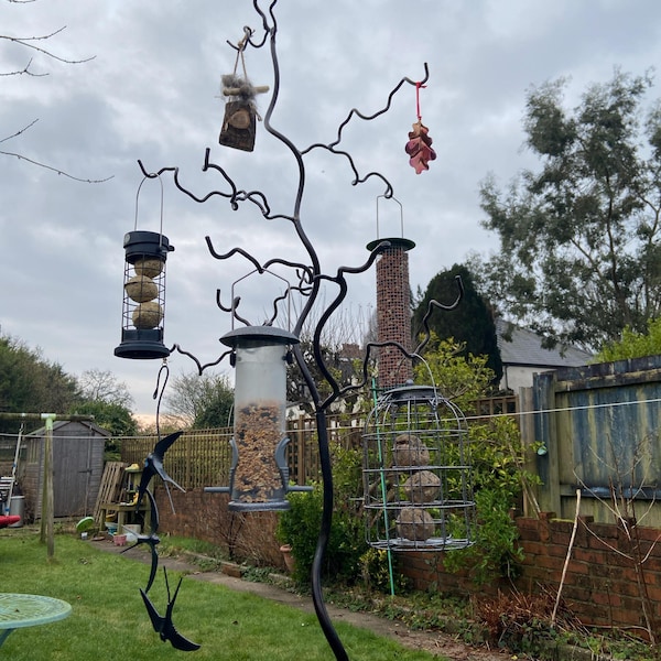 Bird Feeder Tree Robust Bird Feeding Station, Unusual Bird Feeder Stand ...