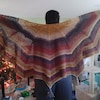 Batwing Crochet Dragon Wing Shawl PATTERN PDF | Lace Weight Shawl ...