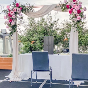 Chuppah, Copper Chuppah, Chuppah Kit, Ceremony Arch, Copper Wedding ...