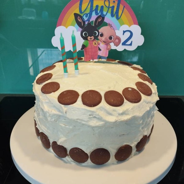 Bing Bunny and Sula Cake Topper - Etsy UK