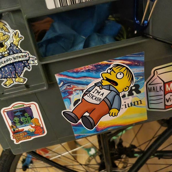 The Simpsons Rainbow Foil Cool Lisa Sticker - Etsy