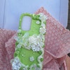 Baby Pink Heart Decoden Phone Case for All Brand, Light Pink Roses ...