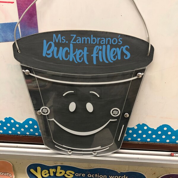 Bucket Filler Token Reward Chart (medium)- Treat People With Kindness ...