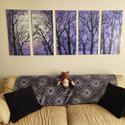 Lighted Metal Wall Art-metal Wall Sculpture color Changing Wall Art ...