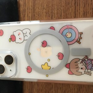 Cute Stickers Clear Kawaii Stickers Bunnies & Bears Outline - Etsy