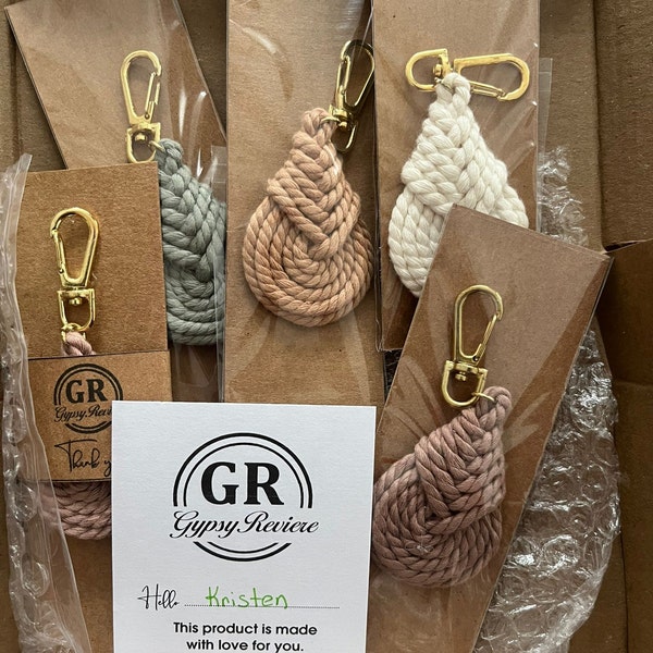 10 Piece Macrame Tree Ornaments, Macrame Christmas Gifts, Christmas ...