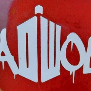 Bad Wolf Doctor Who Vinyl Sticker Car Window Door Bumper Decal DR ...