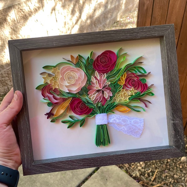 Car Quilling Art Paper Quilling Art Quilling Art Framed Nursery Gift ...