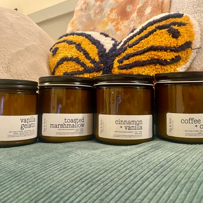 Fresh Laundry Beeswax Candle, Linen Scented Candle Gift for Her, Floral ...