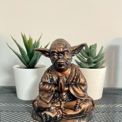 Silver Dude Buddha the Dude the Big Lebowski Statue Original Sculpt and ...