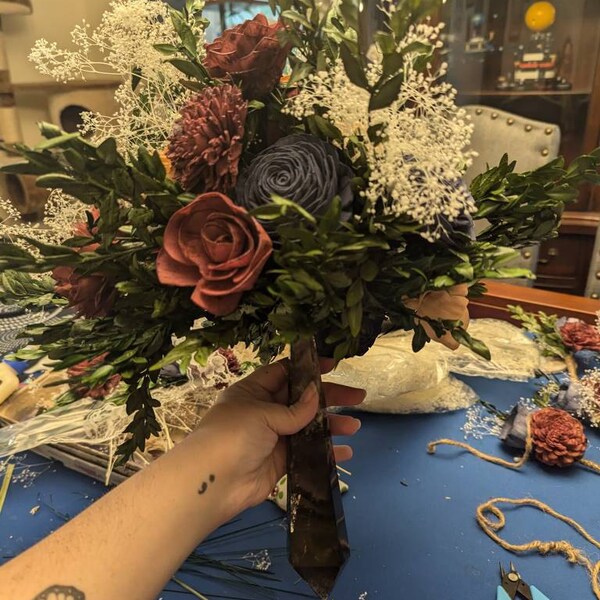 Natural Amethyst Vogel Crystal Double Point Wand/high Quality Amethyst ...