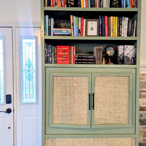 Rhombic Pattern Natural Cane Sheet Rattan Closed Weave Cane Webbing ...