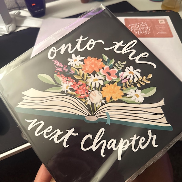 Custom Graduation Cap Topper, Hand-illustrated Florals, Hand-lettering ...
