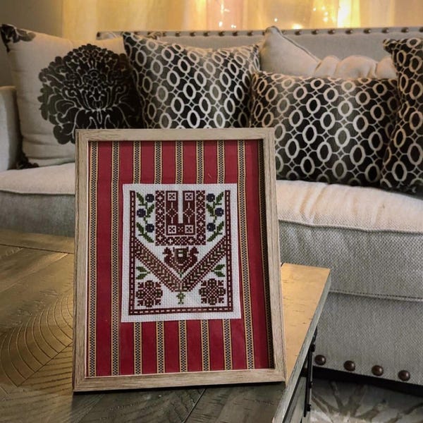 Authentic Jordanian Made Bedouin Sadu Fabric for Cushions, Tablecloths ...