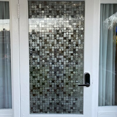 Privacy Window Film Stained Glass Decorative Window Film - Etsy