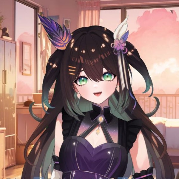 Live2d Vtuber Model for Commercial Use! Sagittarius the Zodiac Vtuber ...