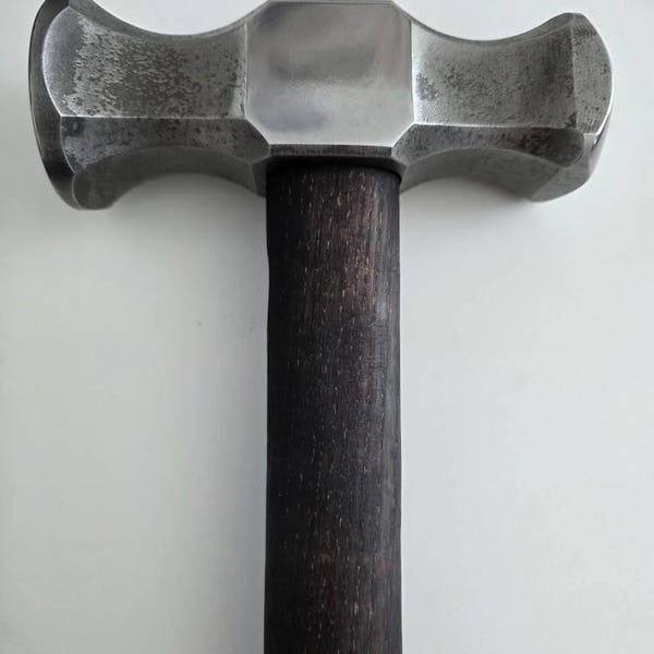 Hand Forged Blacksmith Hammer: Hot Punch Rounding Tool, 2.2lb - Etsy