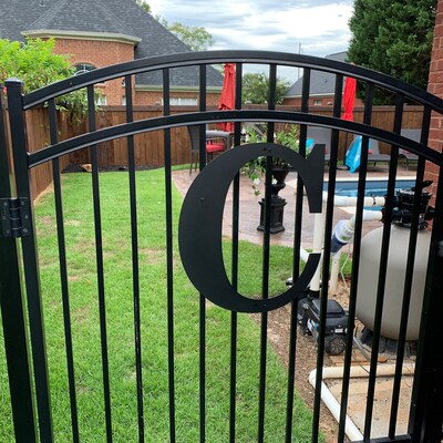 9 Lives Monogram Cat Sign Metal Cat Decor - Etsy