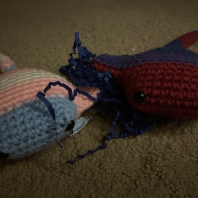 Custom Crochet Amigurumi Stingrays, LGBTQ Pride, Made to Order - Etsy