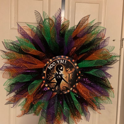 Halloween Sign, Witch Wreath Sign, Witch Door Hanger, Front Door Sign ...
