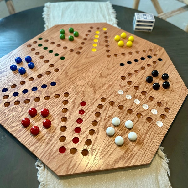 6 Player Extra Large Marble Wahoo, 1 Marble 6 Player Wahoo Board, Wahoo ...