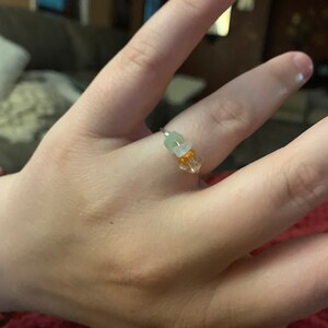 Custom Crystal Ring Handmade With Real Crystals you Choose - Etsy