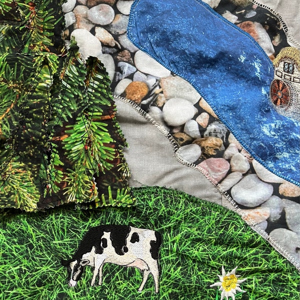 Cow - Machine Embroidery Design - Etsy