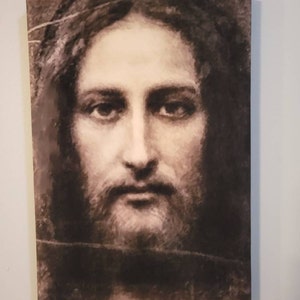 The Shroud of Turin Jesus Christ Face Canvas Print, Gallery Wrapped ...